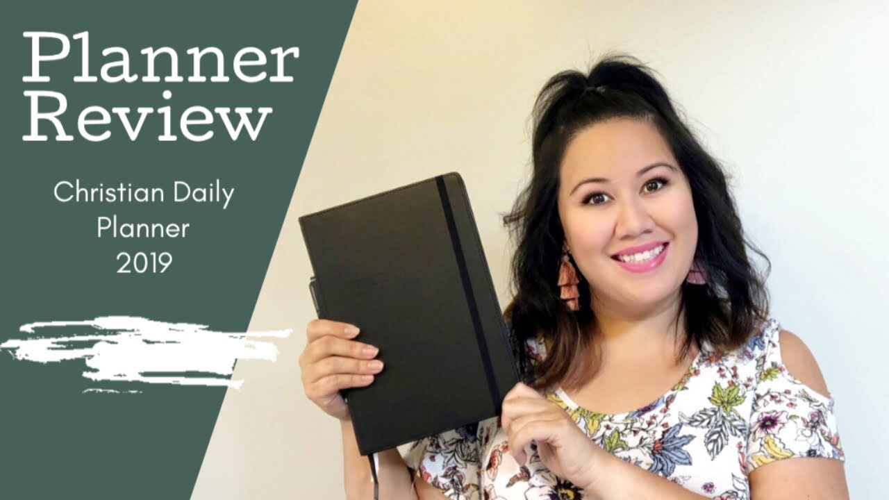 Planner Review - Christian Daily Planner 2019 - YouTube
