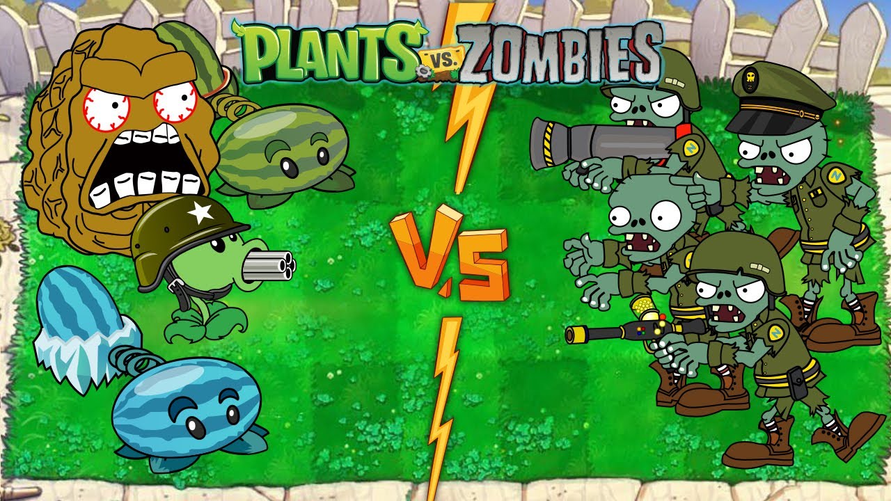 New Plants Vs Zombies Best PVZ Animation - All Plants in Plants vs All ...