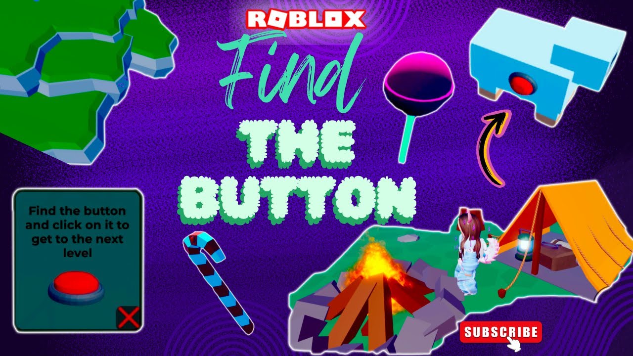 ROBLOX FIND THE BUTTON [Full Walkthrough]…All 31 Levels - YouTube