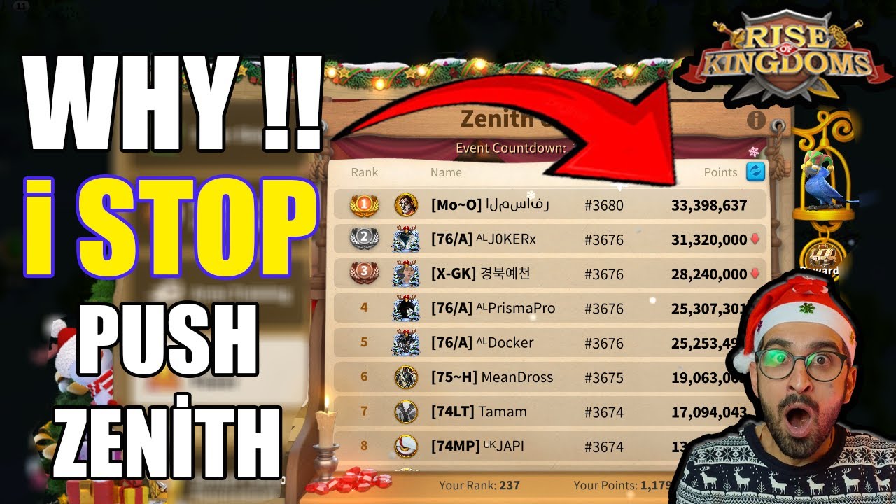 i Stop Push Zenith of Power - i dont Push Zenith Of Power but why ...