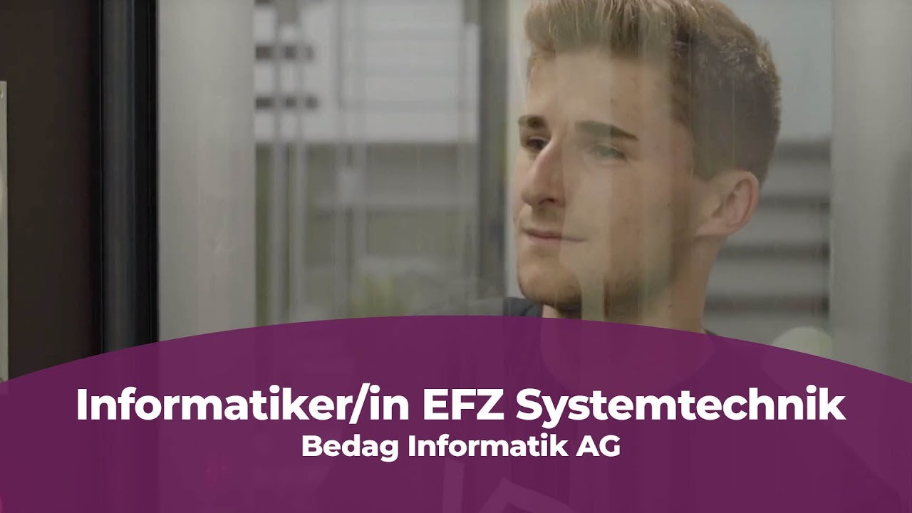 Lehre als Informatiker/in EFZ Systemtechnik bei der Bedag Informatik AG ...