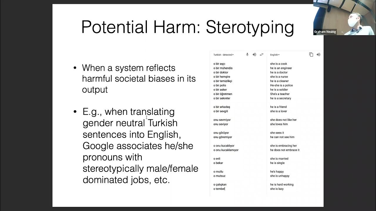 CMU Advanced NLP 2021 (19): Bias, Fairness, and Computational Social Science - YouTube