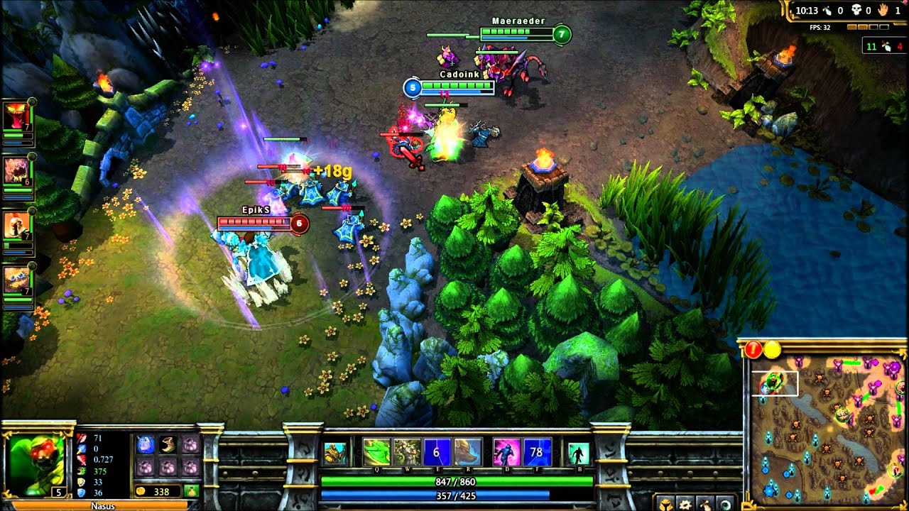 League of Legends: Nasus for Noobs pt1 - YouTube