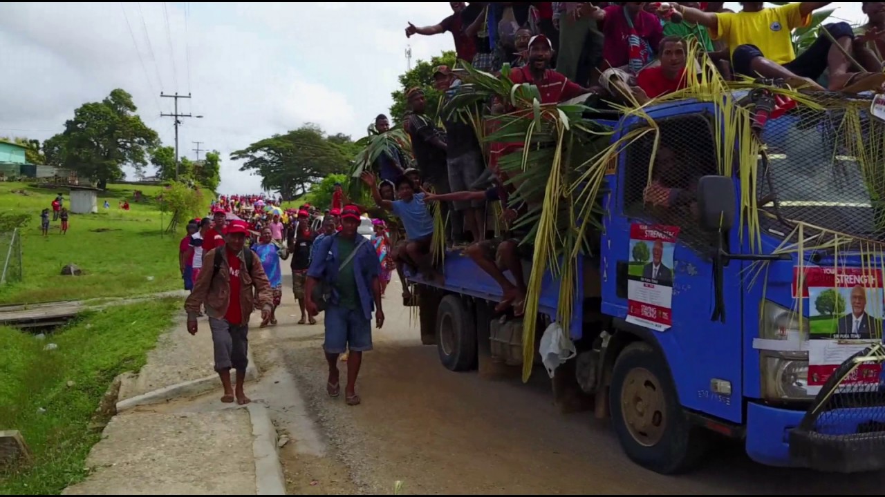 Sir Puka Temu 2017 National General Election Nomination - Kupiano, Abau ...