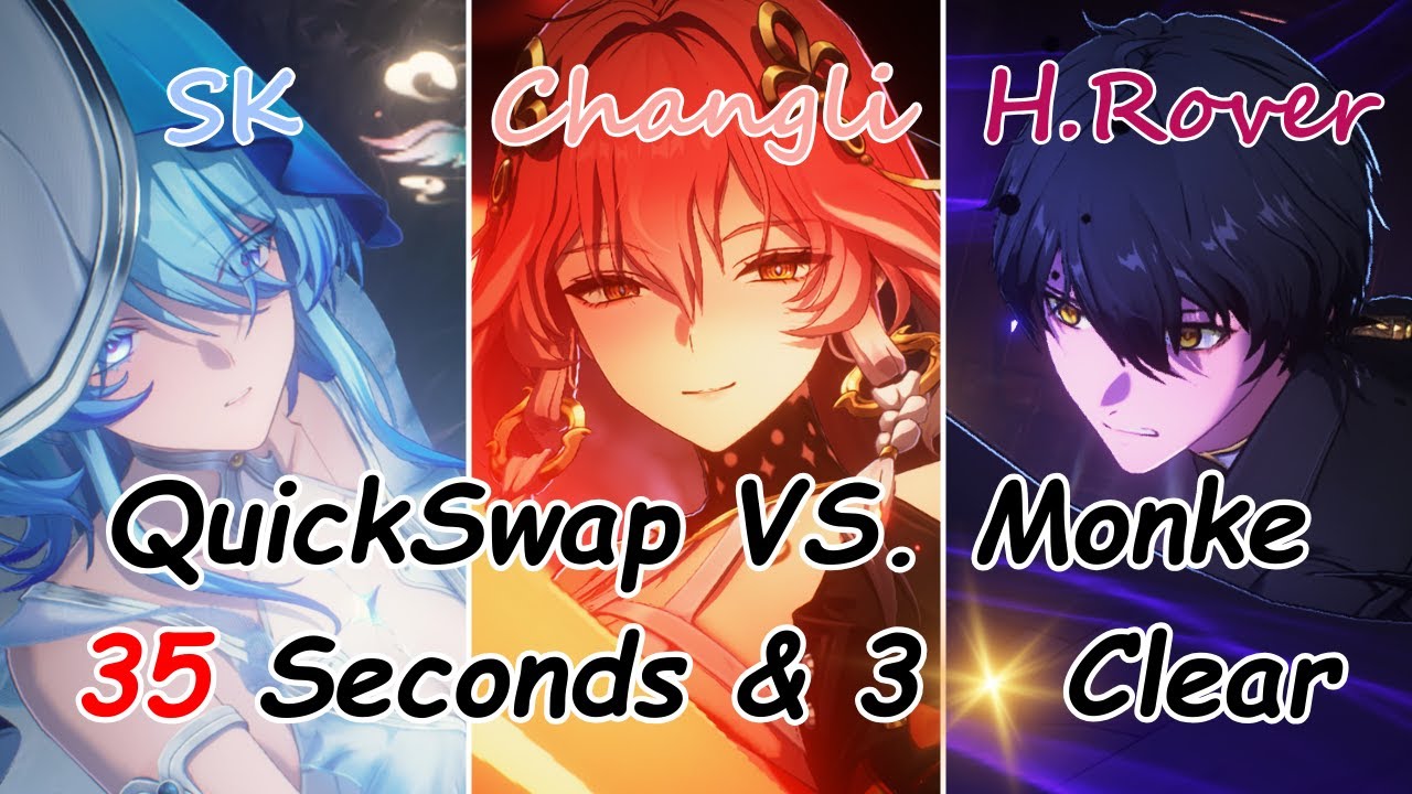 | Wuthering Waves | ToA | S0 Changli＆SK＆S3 Rover QuickSwap vs. Beringal 35s Clear. - YouTube