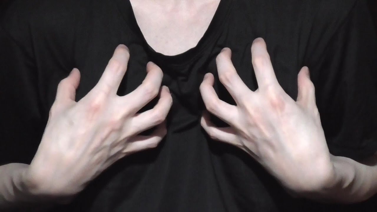 ASMR Aggressive clothes scratching 服と手を擦る音 - YouTube