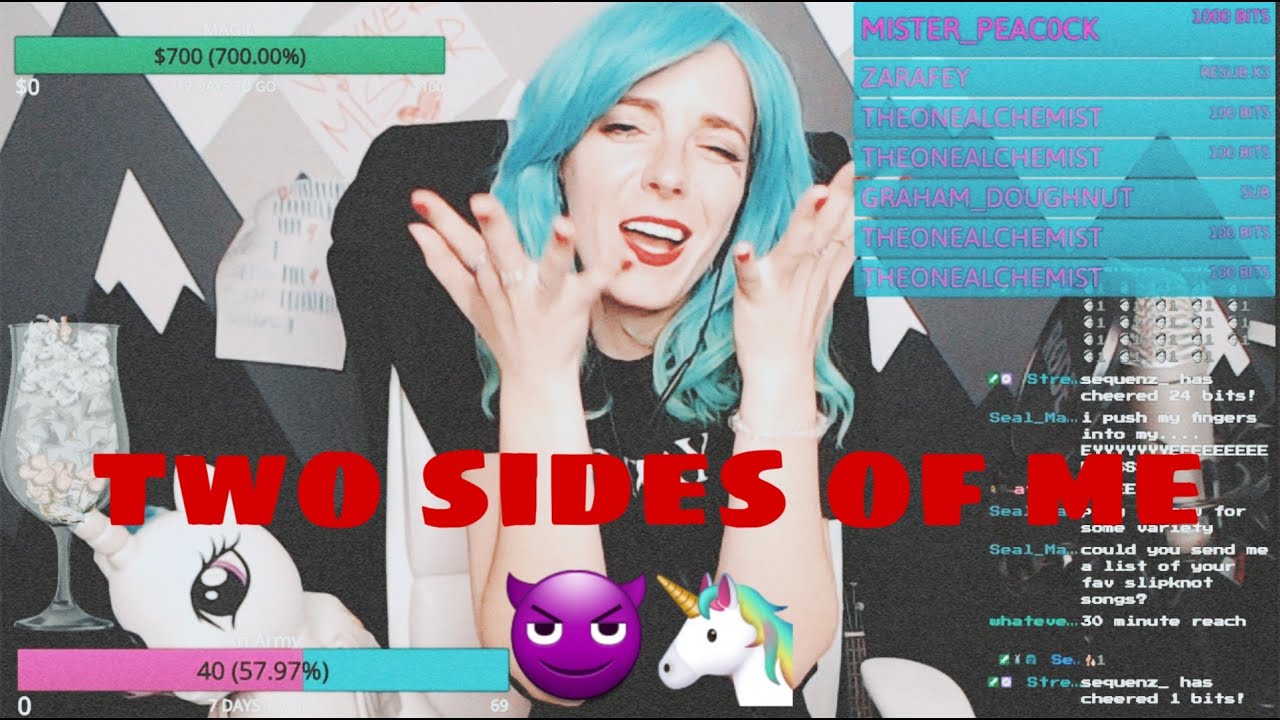 TWO SIDES OF ME 😈🦄 - YouTube