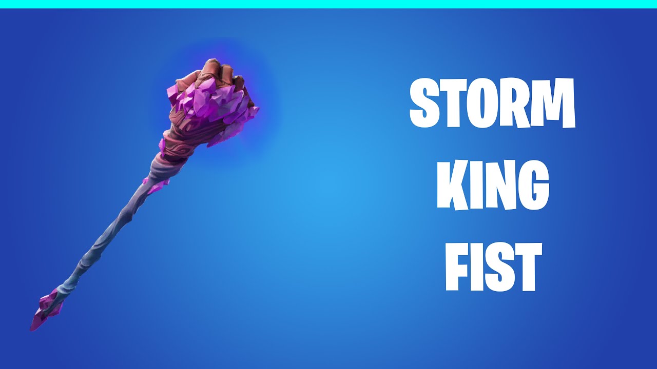 🔥 STORM KING FIST HARVESTING TOOL - 360 - FORTNITE 🦙 - YouTube