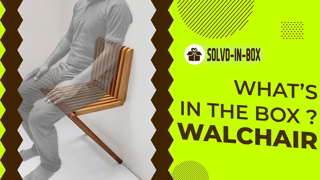 Unboxing Walchair | Perfect Wall-Mounted Chair for a Modern Home ...
