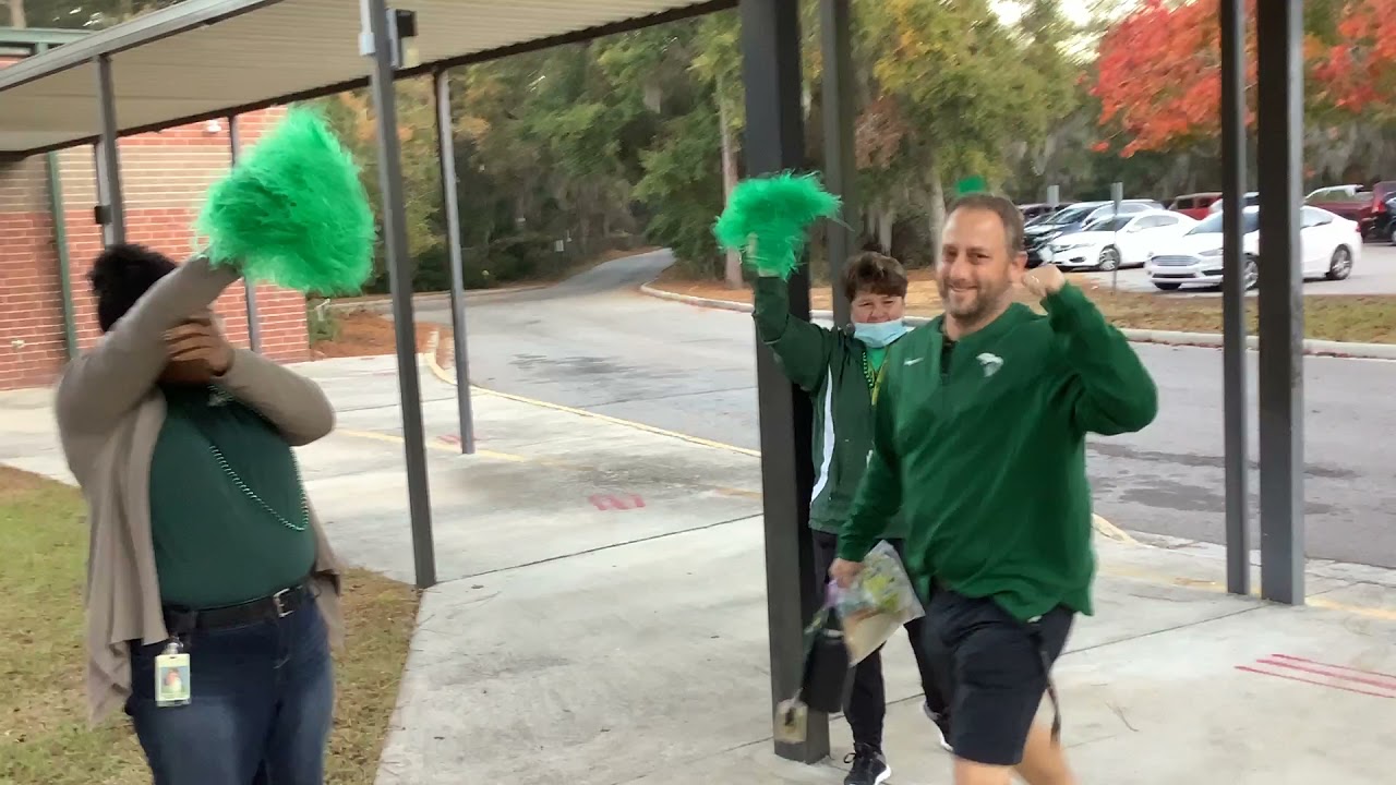 Good Luck Coach Adkins - YouTube