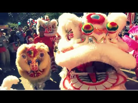 100+ mega lion Dance parade in San Francisco CA USA HD - YouTube