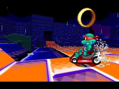 Dr. robotnik's ring racers: Aqua cup as Raphael - YouTube
