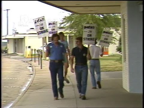 WAVY Archive: 1981 PATCO Strike Continues - YouTube