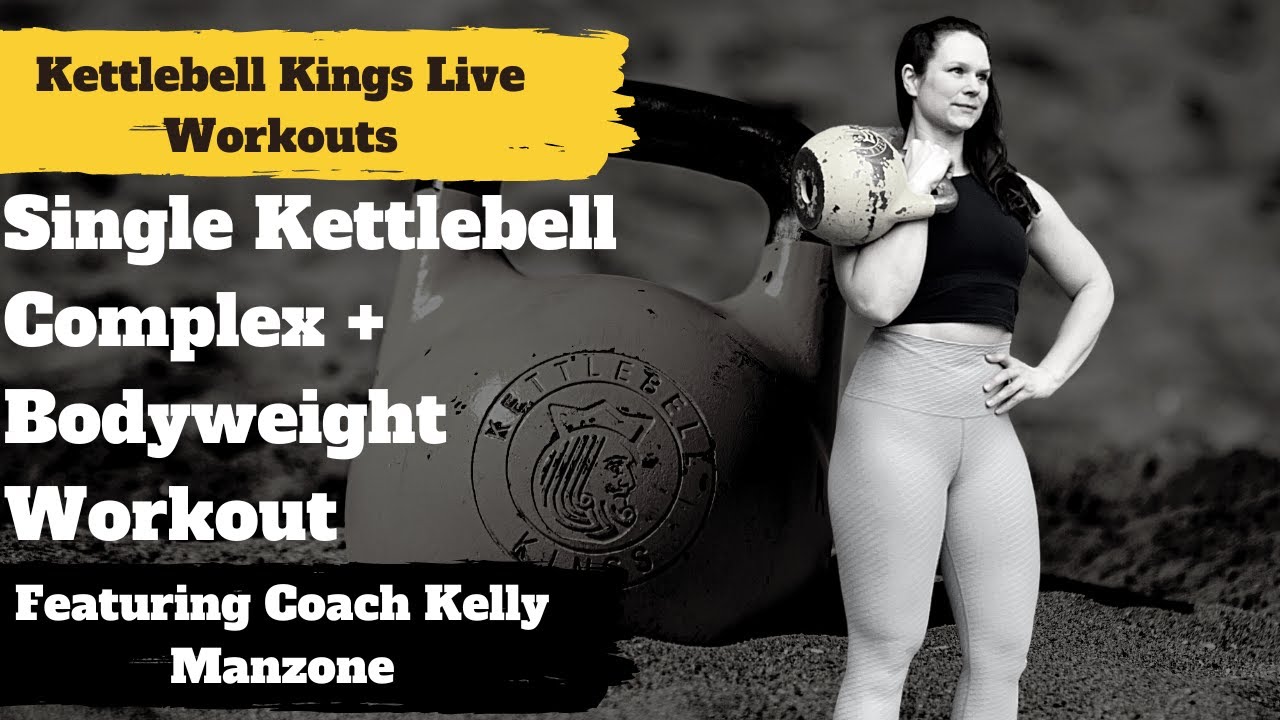 Single Kettlebell Complex + Bodyweight Workout - YouTube
