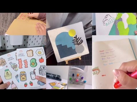 tiktok stationary//back to school//note book//part 1 - YouTube