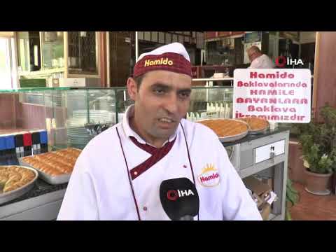 Hamile kadınlara baklava bedava