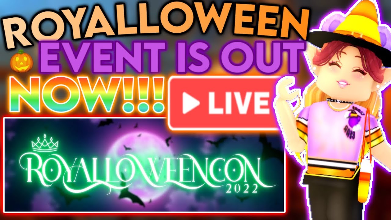 NEW ROYALLOWEEN EVENT OUT NOW! MEET ME AT ROYALLOWEEN CON 2022! ROBLOX ...