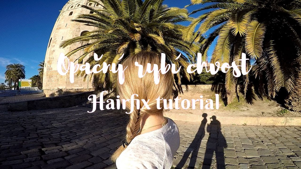 Opačný rybí chvost návod | Hairfix tutorial - YouTube