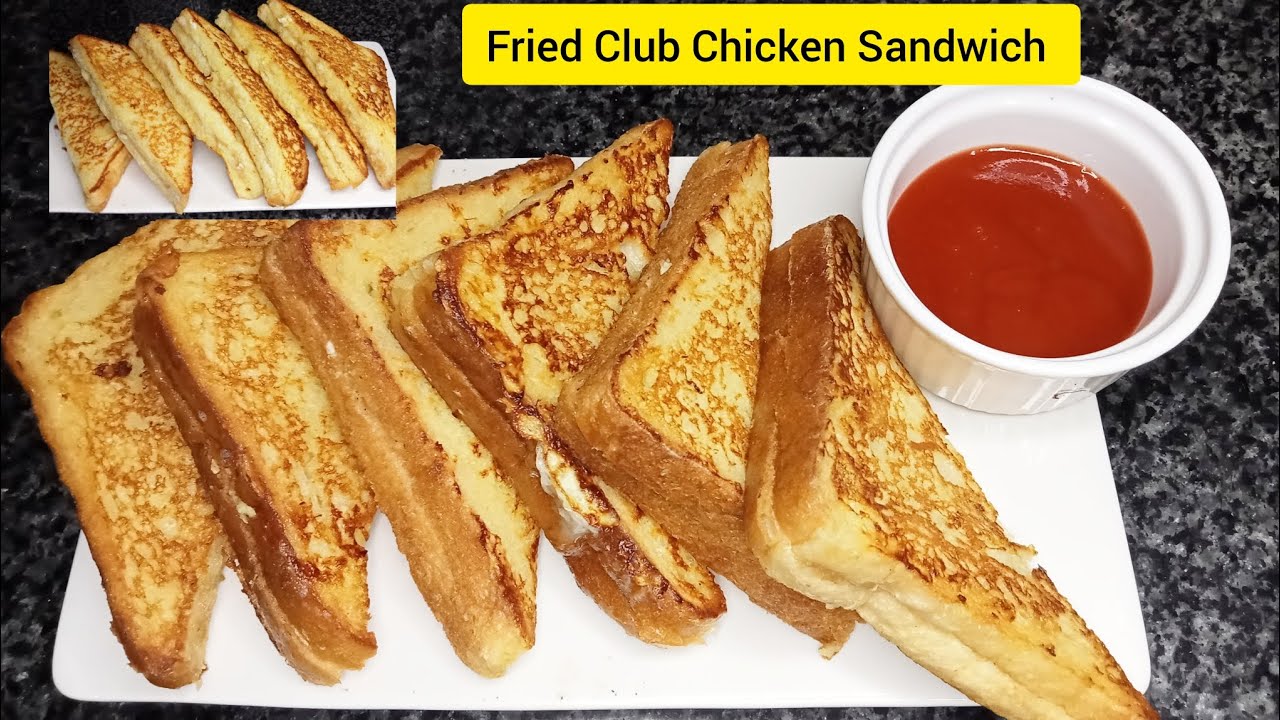 Fried Club Chicken Sandwich recipe | best sandwiches for school lunch ...