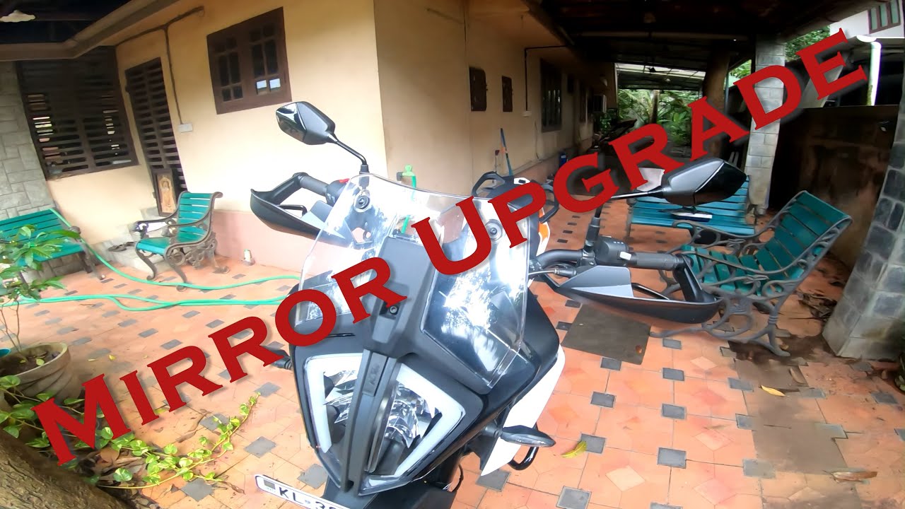Mirror Upgrade || Hero XPulse 200 || KTM 390 Adventure - YouTube