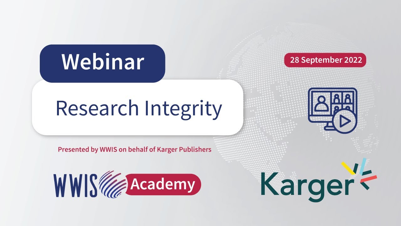 Research Integrity | Karger Publishers - YouTube