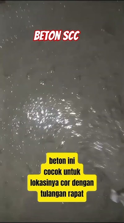 Beton scc#readymixconcrete #tekniksipilindonesia #pekerjaproyek - YouTube