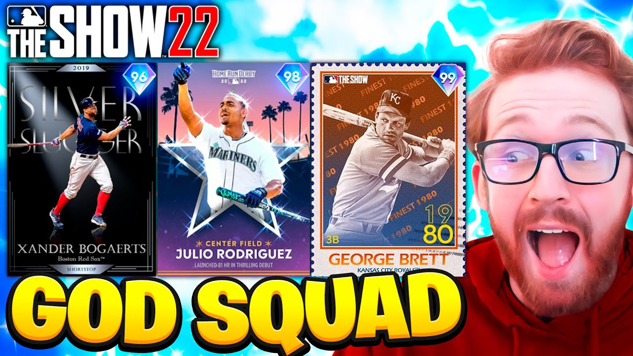 Using My Brand New God Squad In Ranked Seasons! MLB The Show 22 Diamond ...