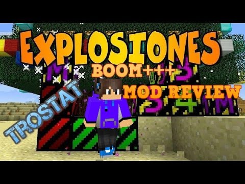 BOOM PLUS MOD- Minecraft Mod Review {1.7.10} (More boom FunN and More ...