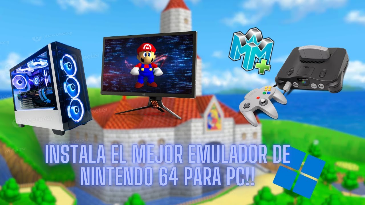 COMO INSTALAR EL MEJOR EMULADOR DE NINTENDO 64 PARA PC FACIL Y RAPIDO ...