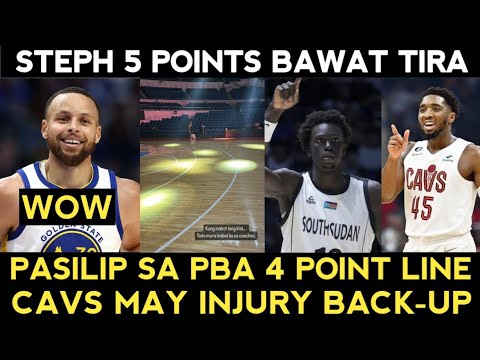 Cavaliers may BACK UP na! PBA pasilip sa 4 point line! KAWAWA sila kay ...