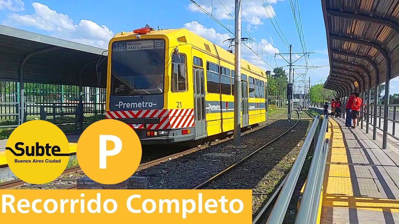 Premetro | Línea P | Curiosidades y Recorrido Completo - YouTube