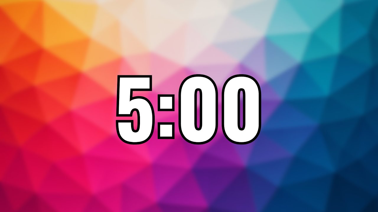 5 Minute Timer - YouTube