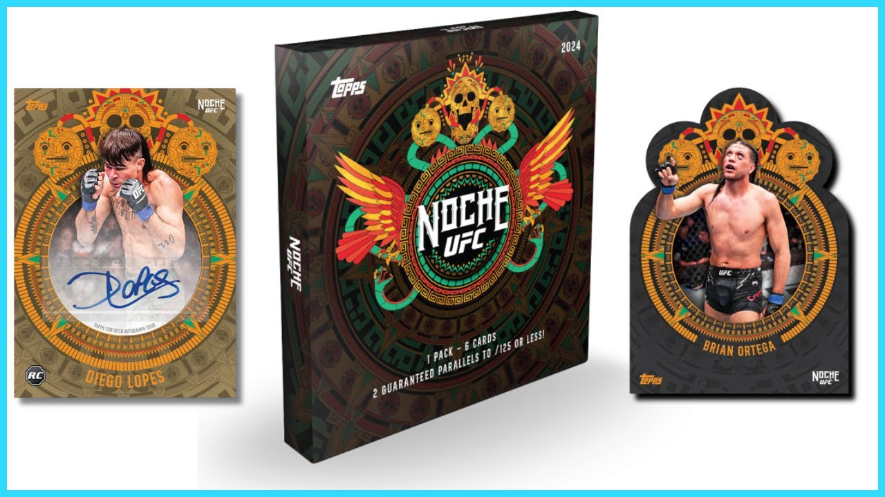 2024 Topps Noche UFC Box. Product breakdown. - YouTube
