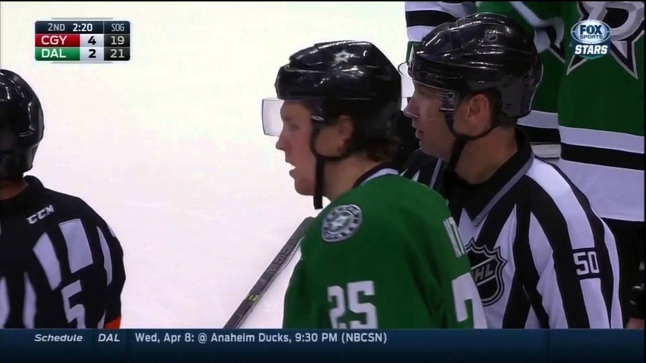 Brett Ritchie hit on Monahan - YouTube