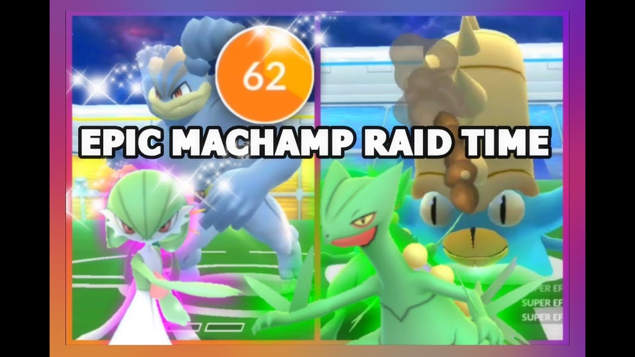 POKEMON GO NEW RECORD MAX CP GARDEVOIR & MEWTWOS VS MACHAMP RAID - YouTube