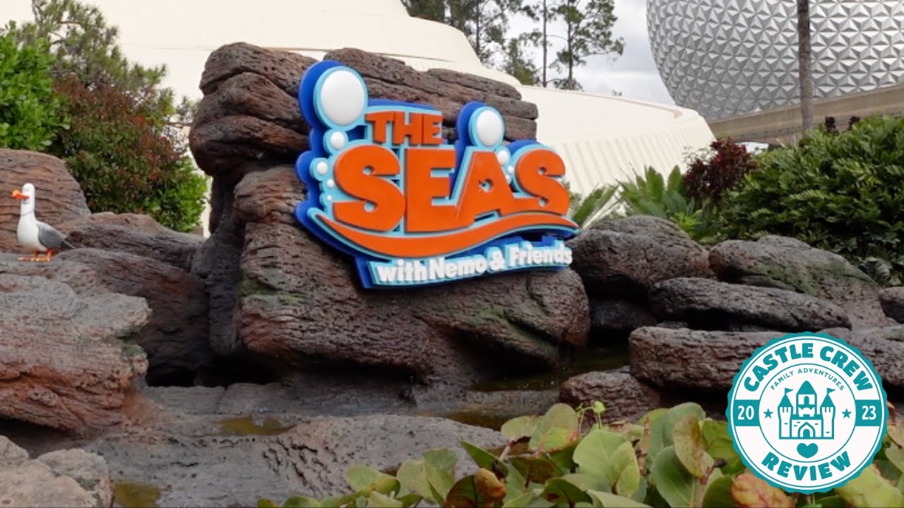 The Seas with Nemo and Friends Full Ride Experience / Disney World ...
