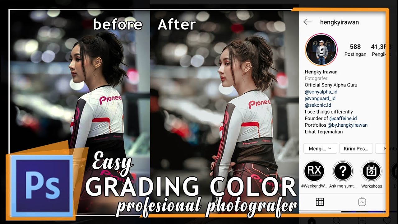 Tips Color Grading Photoshop - YouTube