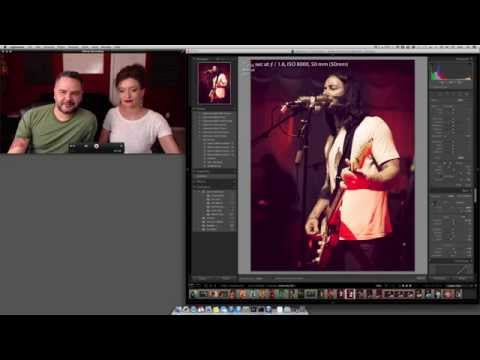 Lightroom Edit - Low light Concert photography - YouTube
