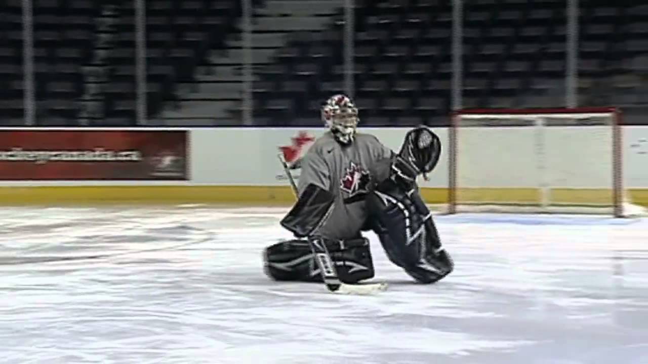 Goaltending - Butterfly Slide - YouTube