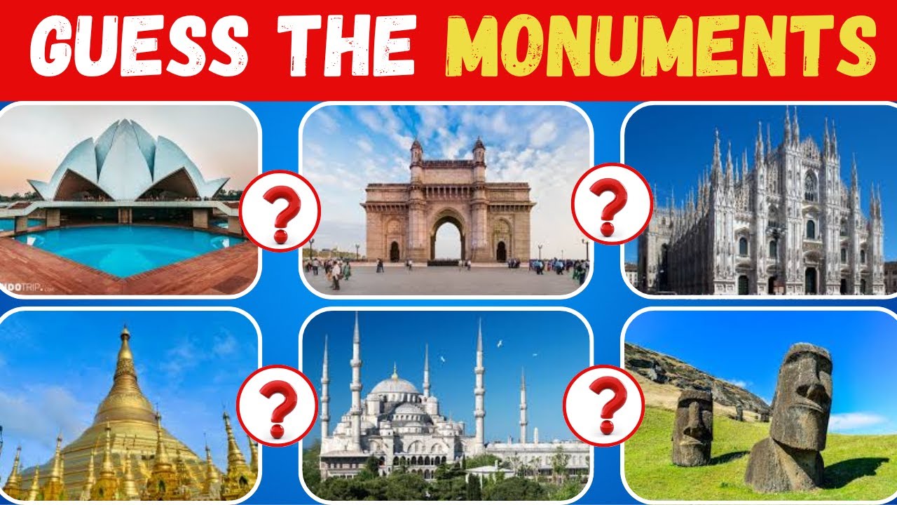 Guess the World Monument | Can You Identify These Famous Landmarks? 🌍🗽| Mind Spark Guessing Game ...