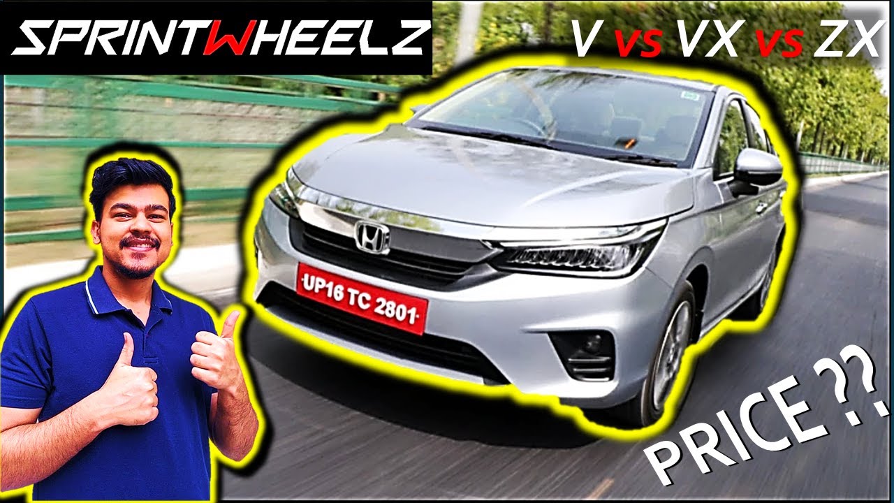 New Honda City 2020 Price 😮| V vs VX vs ZX Model, Warranty, Mileage ...