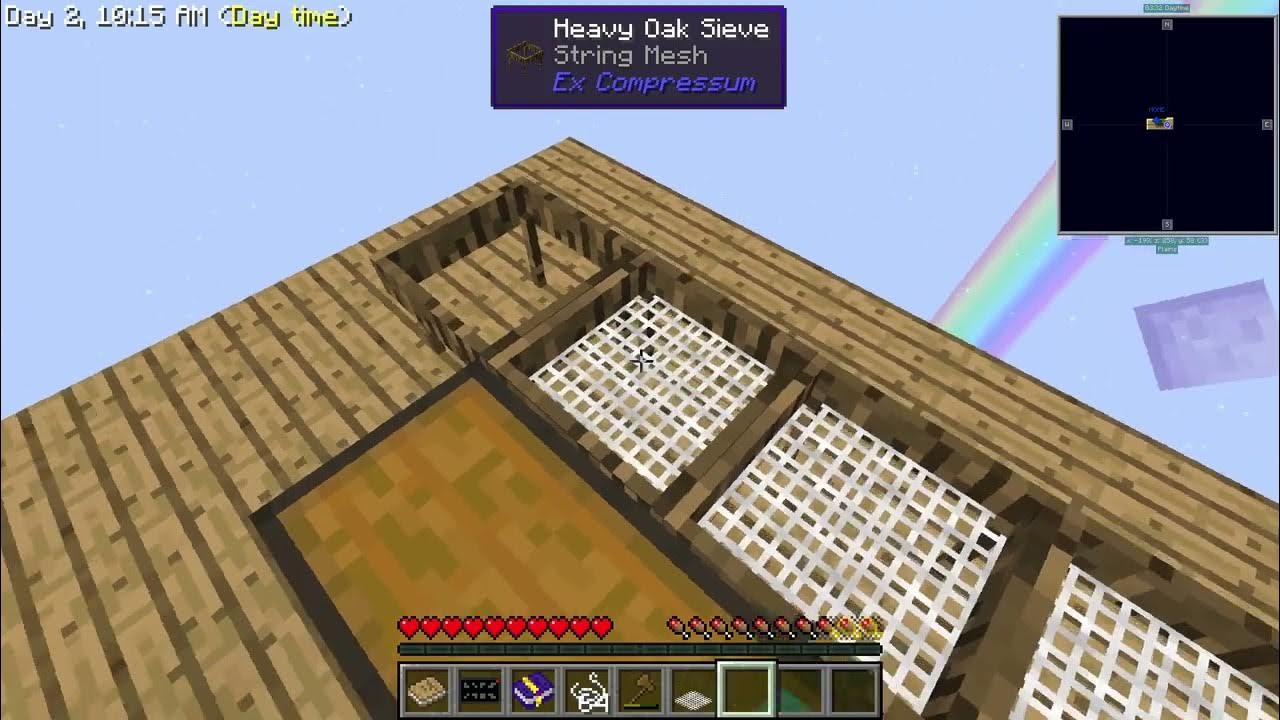 How To Put string Mesh in use#subscribe#pandalordkyle#minecraft FTB ...