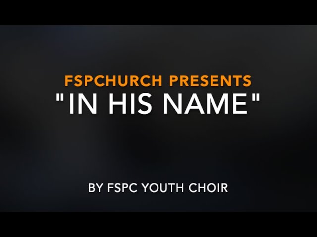 Youth Choir Names