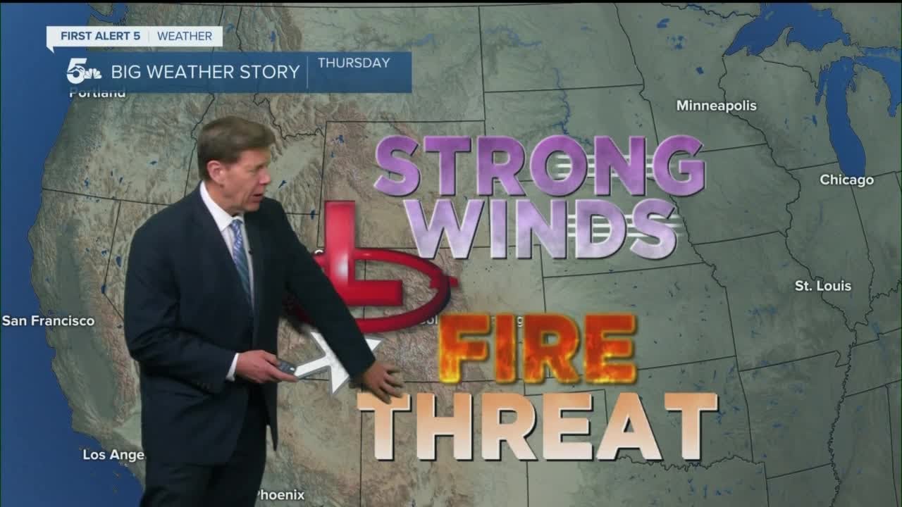 Record Heat Gusty Winds And Critical Fire Threats On Wednesday Youtube