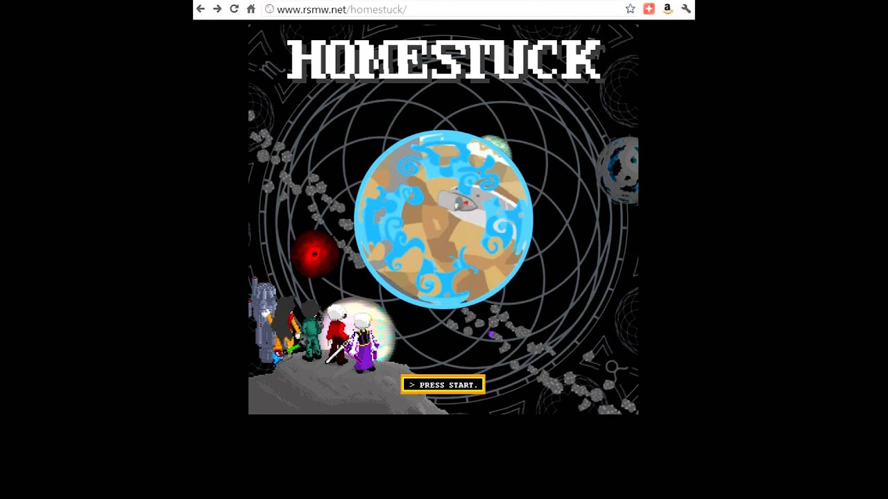 Homestuck Title Screen - YouTube