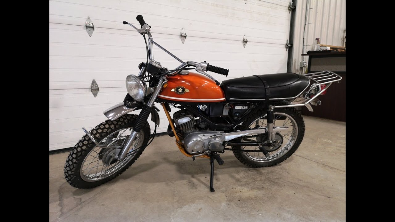 1969 Suzuki TC120 - YouTube