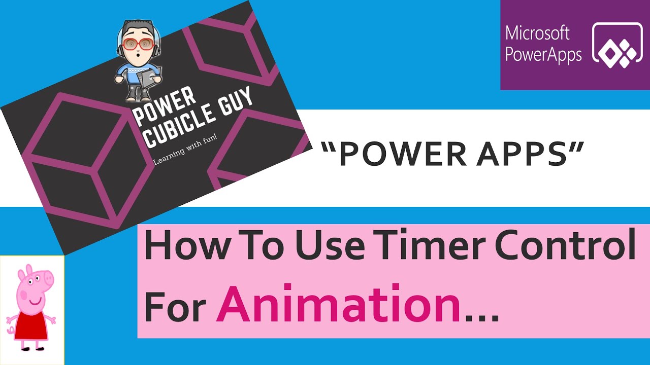 Power Apps: How To Use Timer Control For Animation... - YouTube