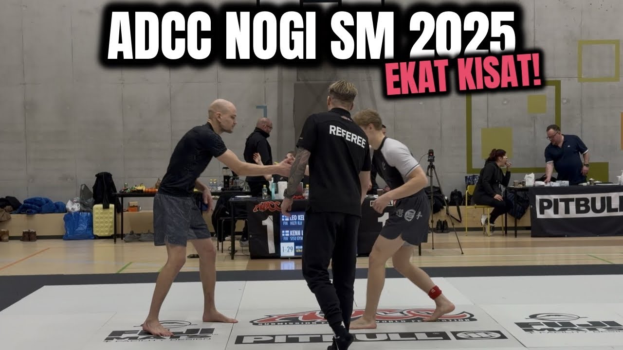 ENSIMMÄISET LUKKOPAINI KISAT (ADCC) - YouTube