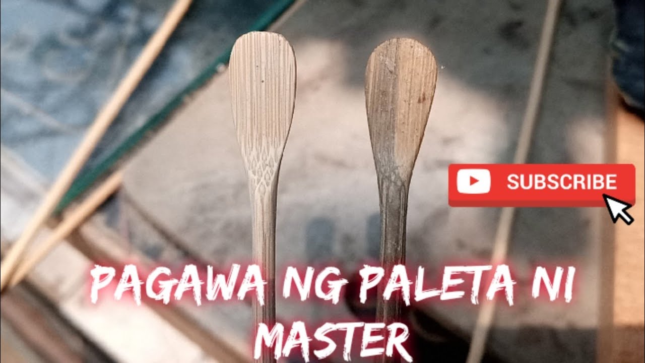 pag gawa ng paleta ni master.. - YouTube
