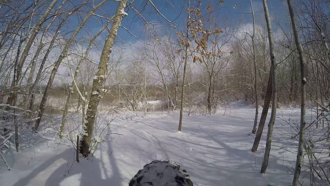 Madison April Snow Fat Biking Quarry Ridge GOPR4029 - YouTube